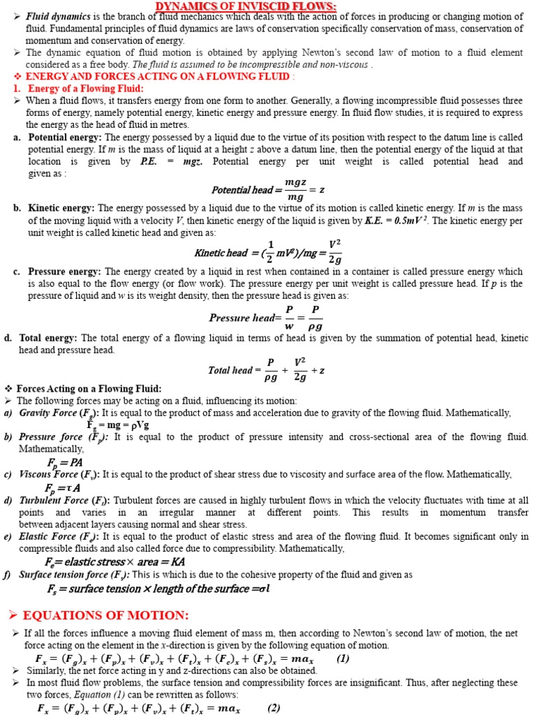 MK Presentation5 | PDF | Fluid Mechanics | Fluid Dynamics