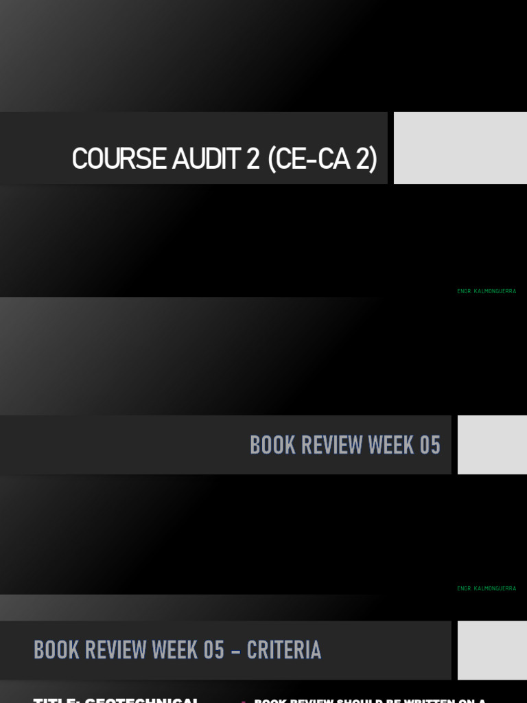 Book Review Week 05 | PDF