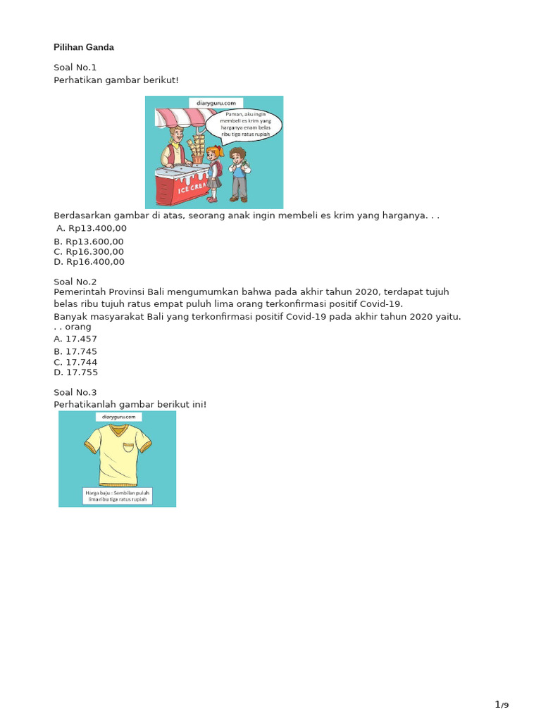 Uh Bab1 Bil Cacah | PDF | Metode & Bahan Ajar | Griya & Taman