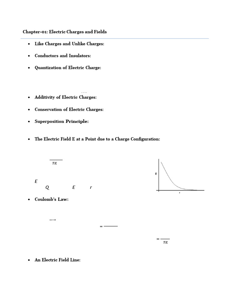 Class 12 Electrostatics Formulas PDF | PDF | Electromagnetic Induction ...