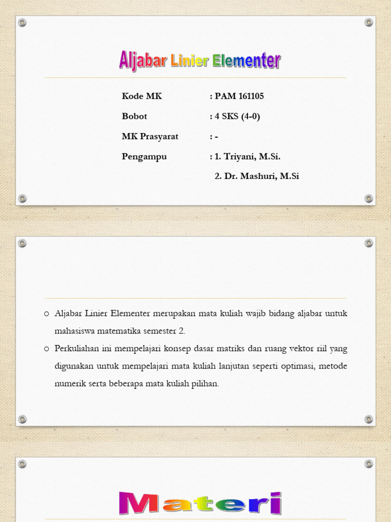 0 KontrakPembelajaran ALE | PDF