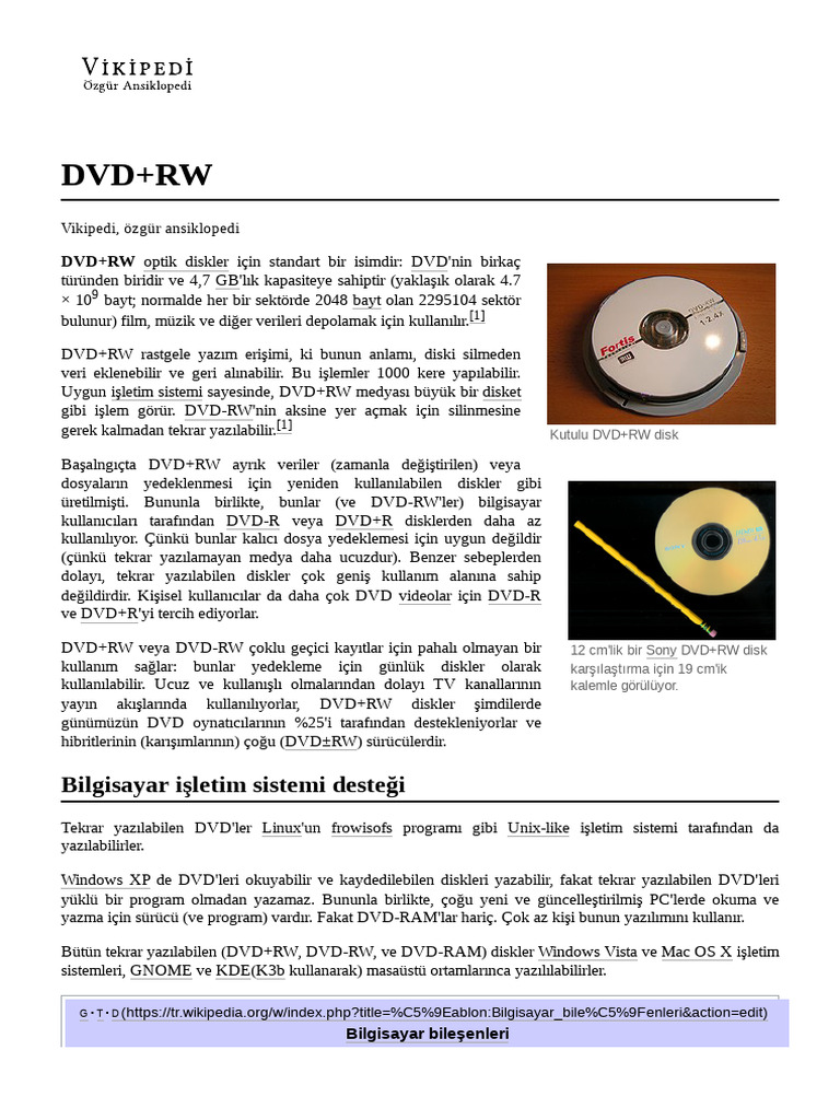 DVD RW | PDF