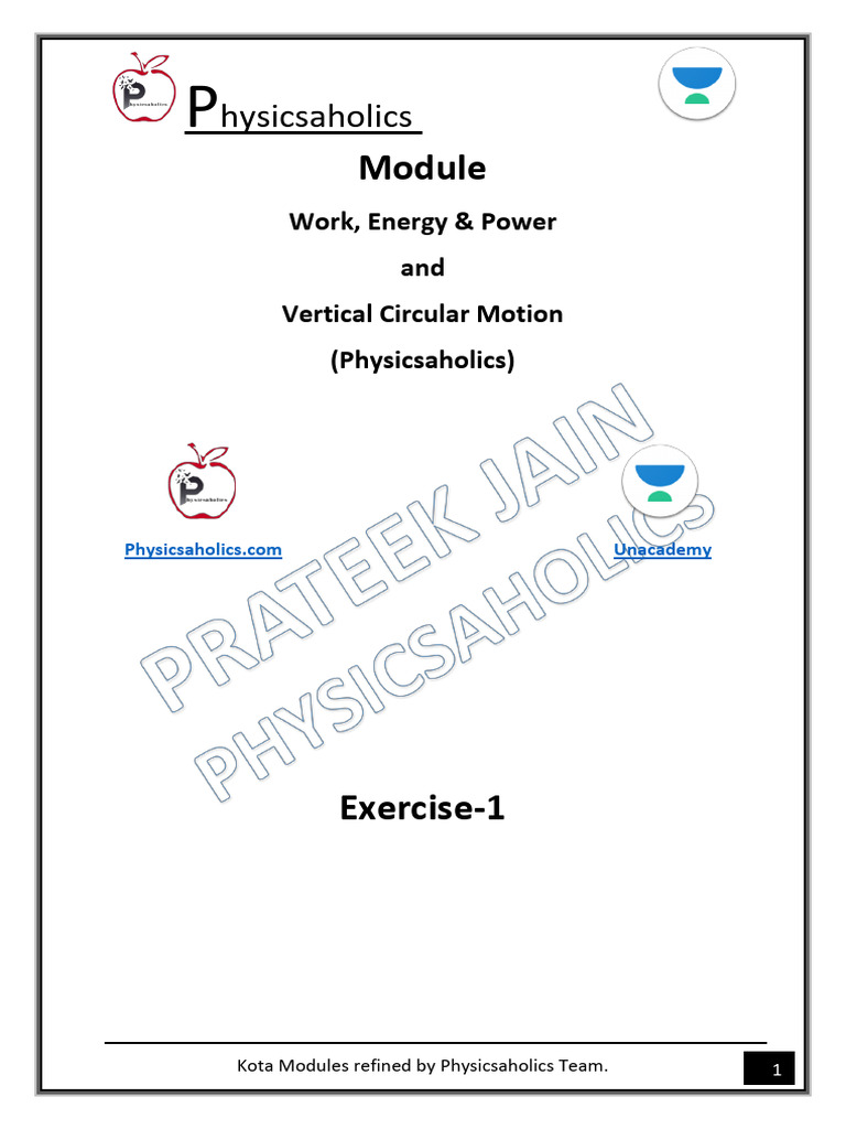 Module Exercise 1- WEP Vertical Circular Motion 1731005317992 | PDF ... Module Exercise 1- WEP Vertical Circular Motion 1731005317992 | PDF ...