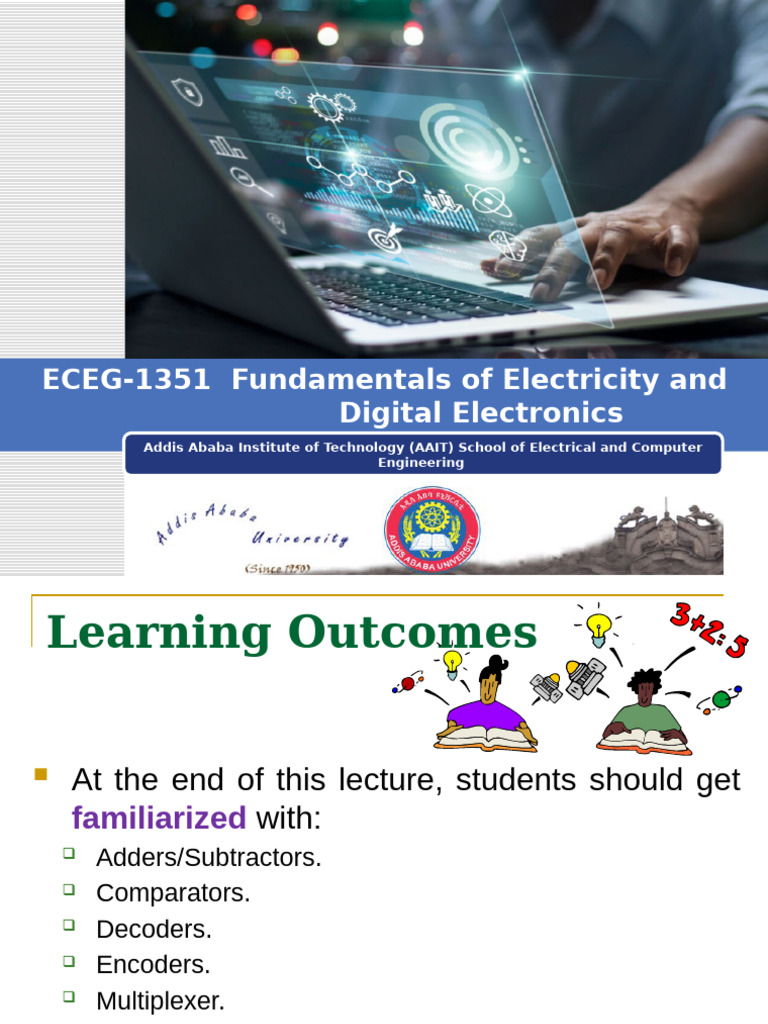 Lecture 05 ECEG-1351-Digital Data Representation | PDF | Electronic Design | Computer Engineering