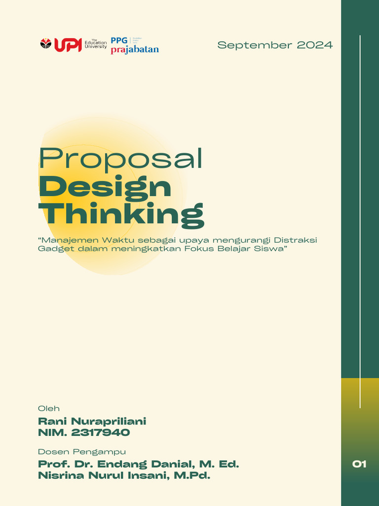 Rani Nurapriliani - 2317940 - Aksi Nyata (UAS) - Design Thinking | PDF