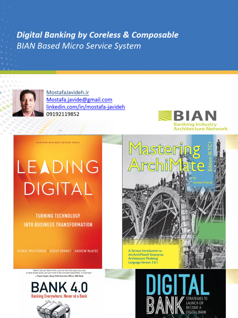 Digital Banking by Coreless and Composable BIAN Based Sys | PDF | Banks ...