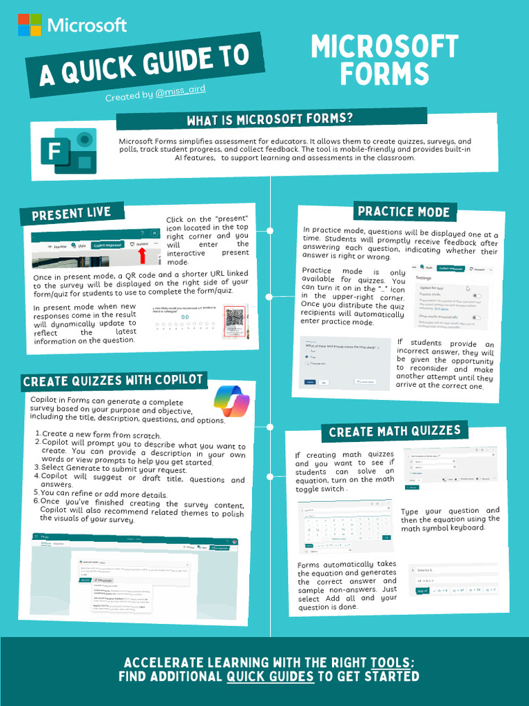 Microsoft Forms Quick Guide | PDF