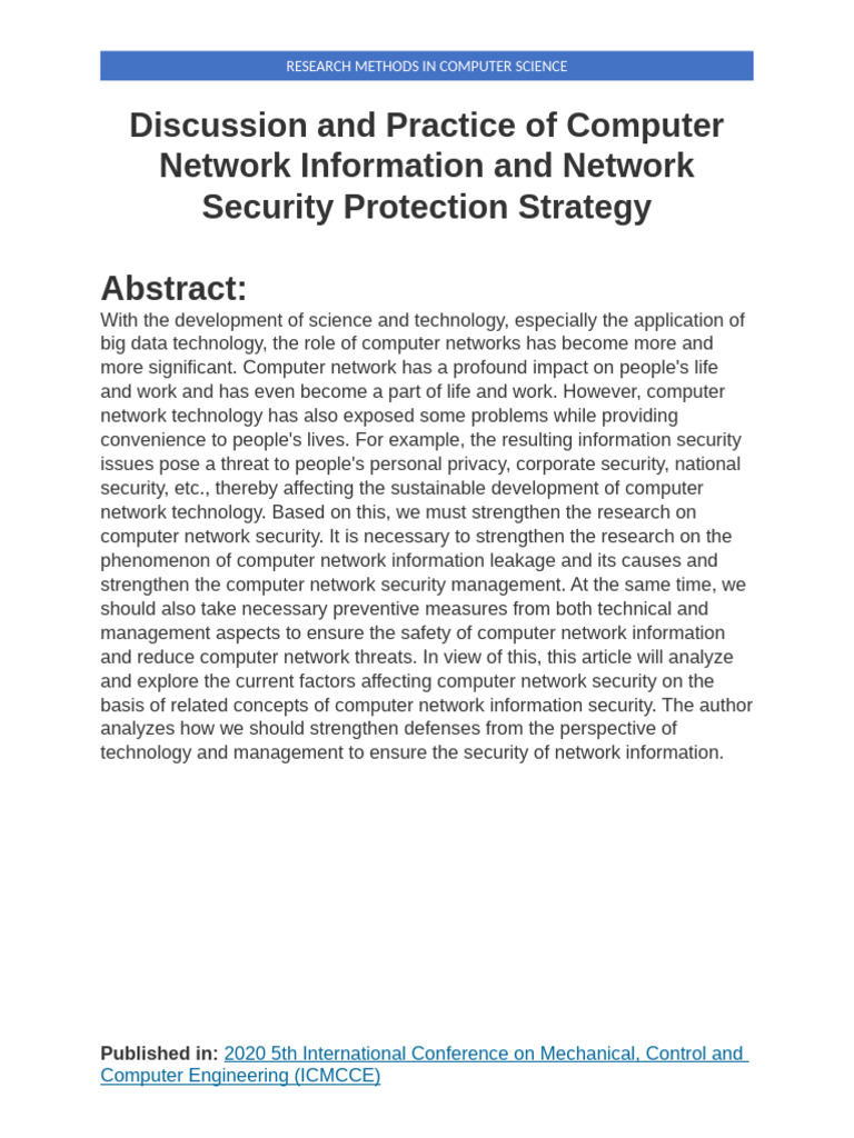 Research Methods Assignment | PDF