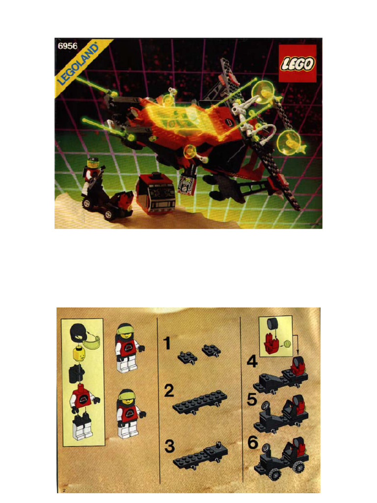 LEGO 6956 STELLAR RECON VOYAGER (M-Tron) | PDF | Games & Activities ...