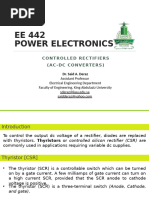 3-Phase Controlled Rectifiers Guide | PDF | Rectifier | Phase (Waves)