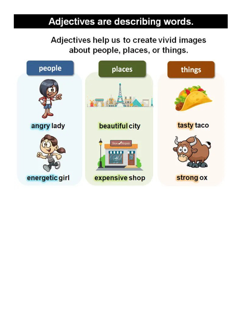 Describing Words | PDF