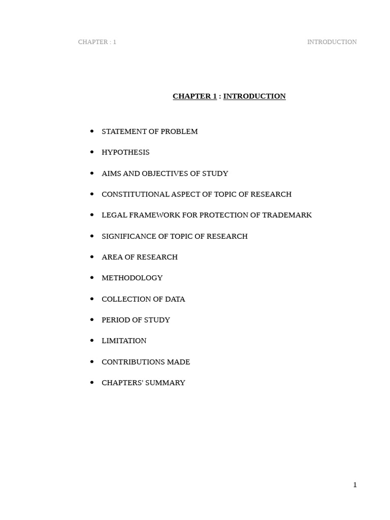 08_chapter_1 | PDF | Trademark | Intellectual Property