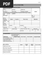 CV Form For Seaman | PDF | Ships | Sailor