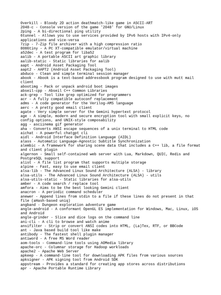 Android Dictionary | PDF | Command Line Interface | Library (Computing)