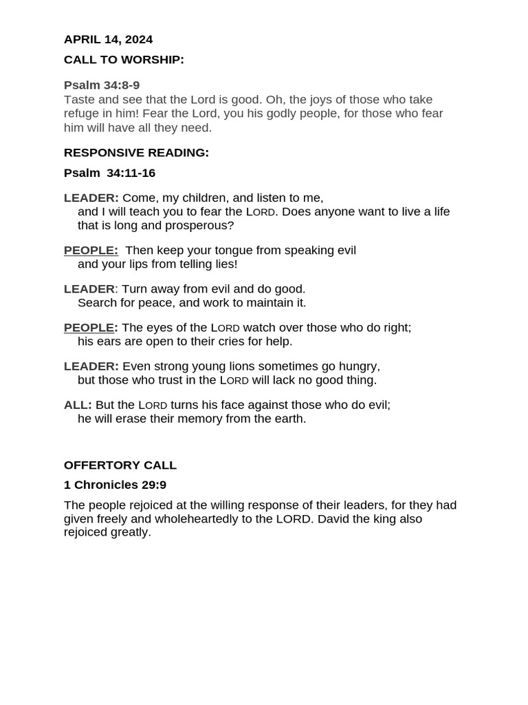 Leaders Guide 1 | PDF