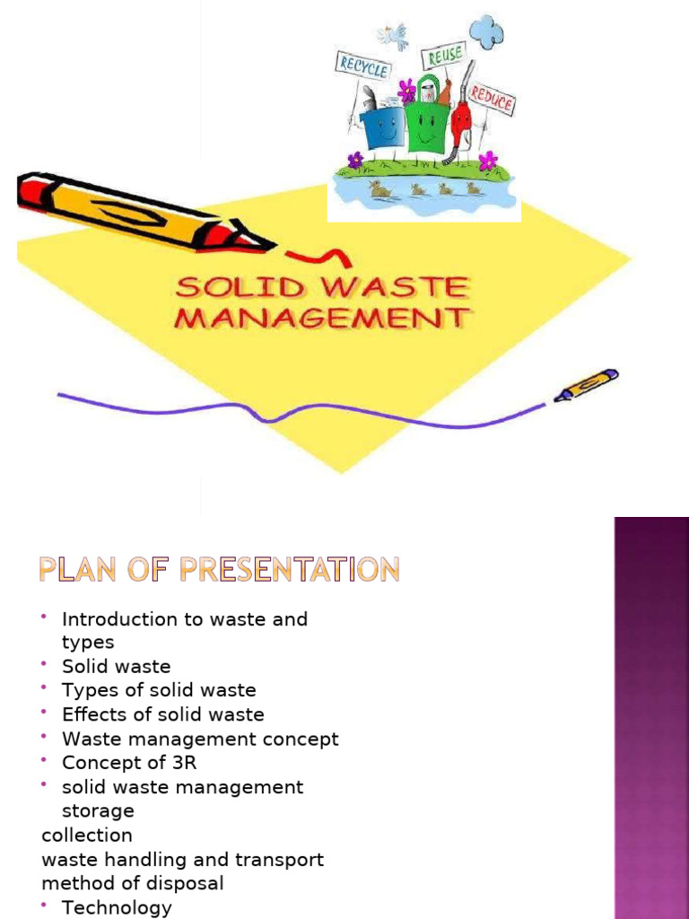 Solid Waste Management Overview | PDF | Waste | Waste Management