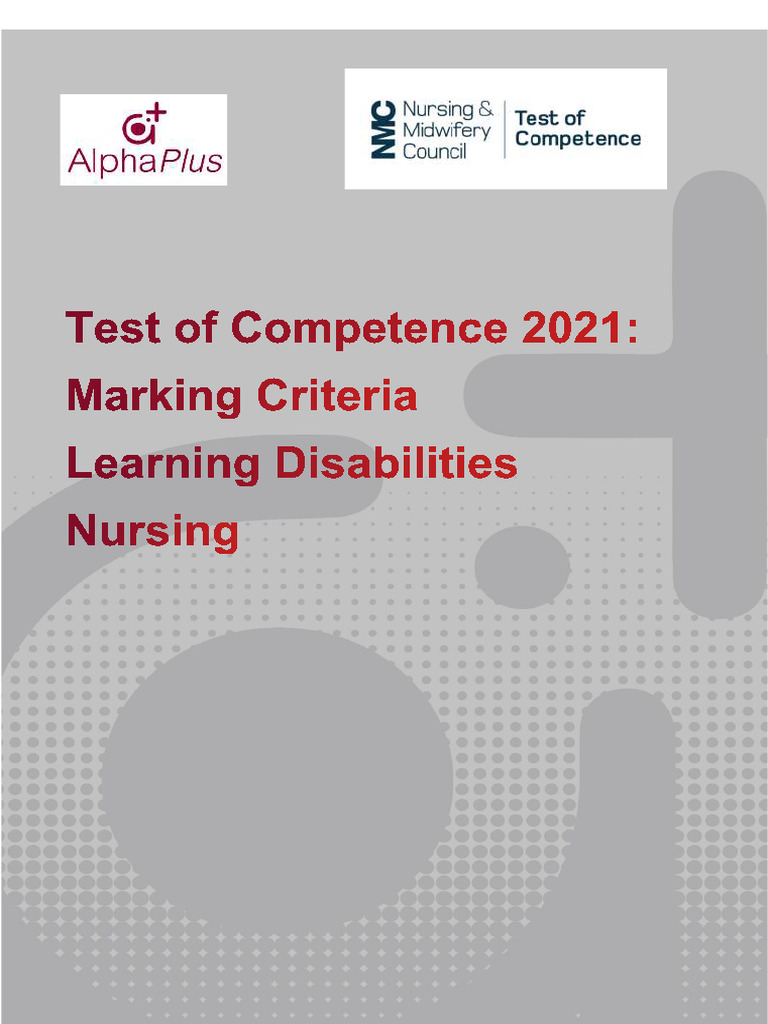 RN5 Marking Criteria TOC 2021 V1.5 | PDF | Hypoglycemia | Nursing