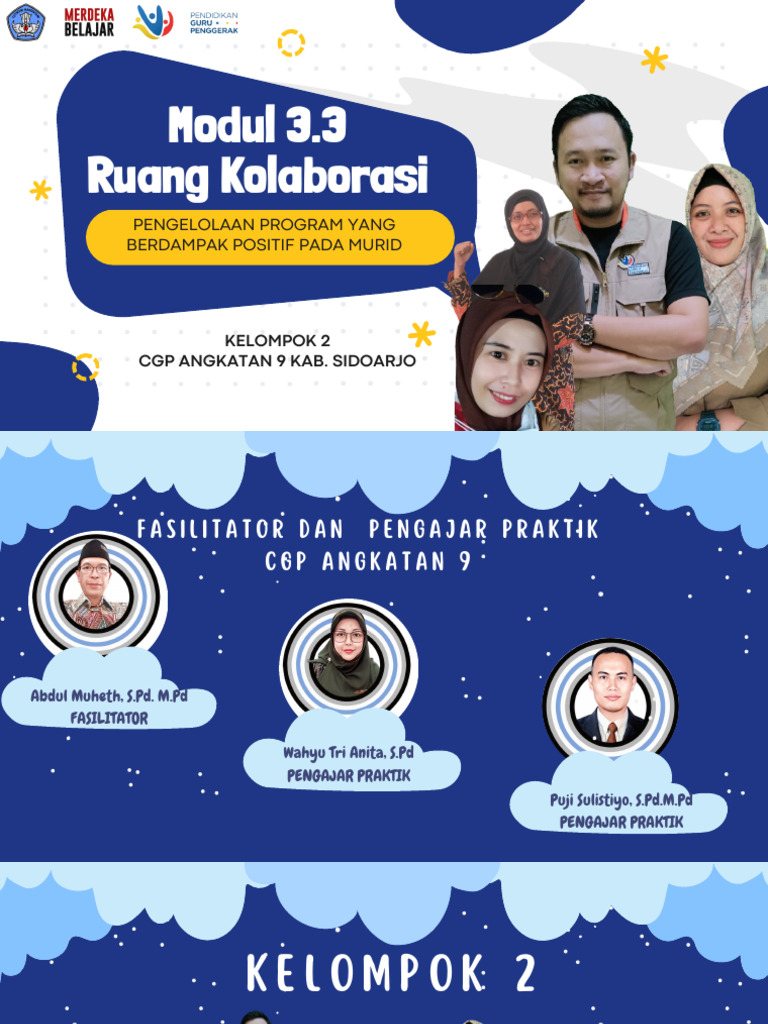 Modul 3.3 Ruang Kolaborasi Kelompok 2 CGP Angkatan 9 Kelas 199 Imam Sultoni SDN Wonoplintahan 1 ...