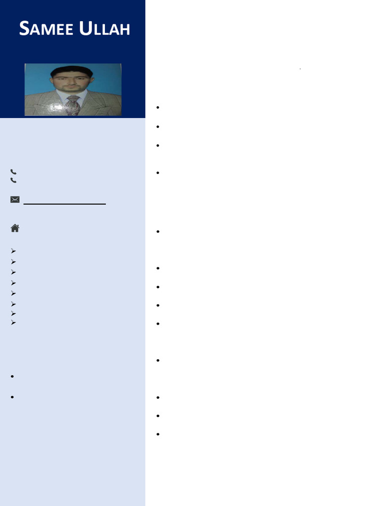 Samee Ullah HSE Supervisor 8 Jeddah | PDF | Safety | Occupational Safety And Health