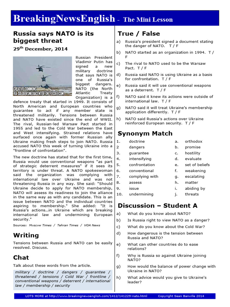 Nato M | PDF | Nato | Deterrence Theory