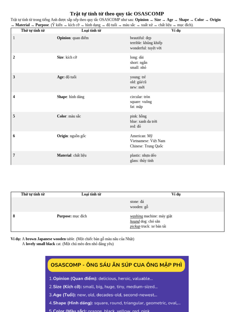 Trật Tự TT Osascomp | PDF