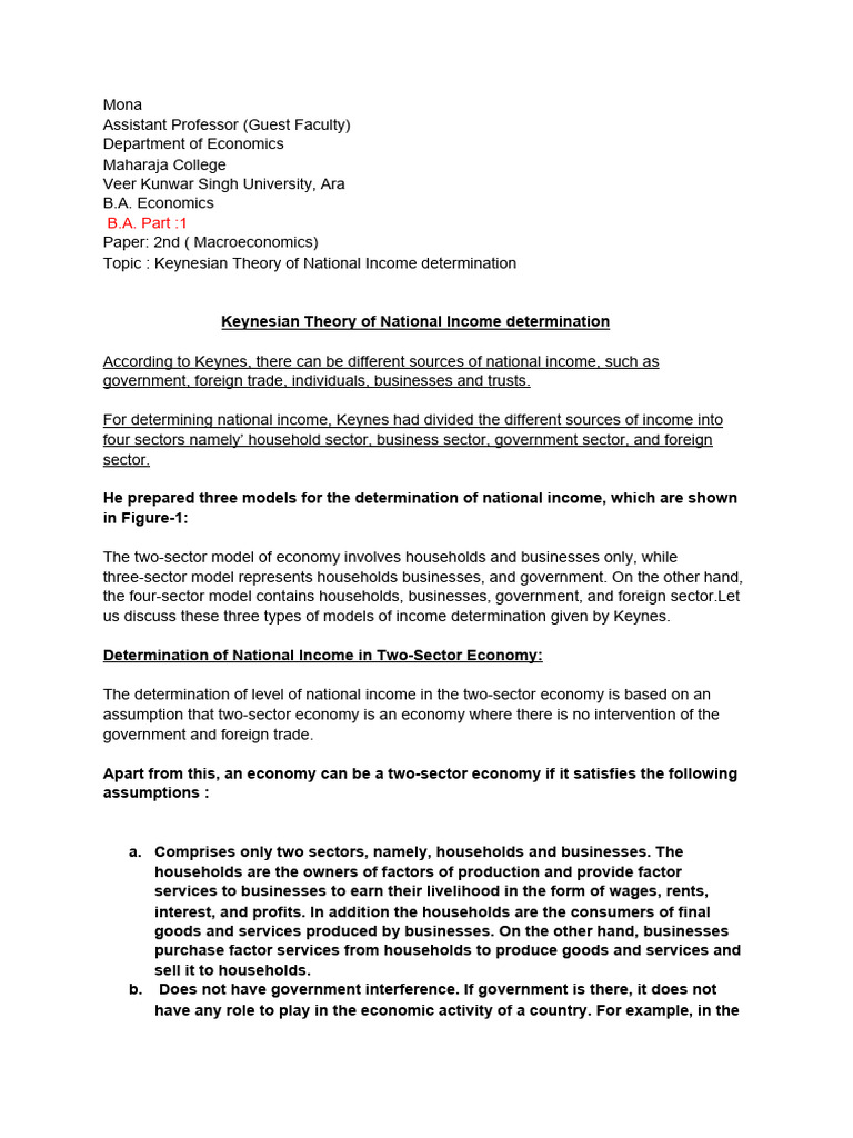 5fa15aa2e3f6d20201103132658keynesian Theory of National Income ...