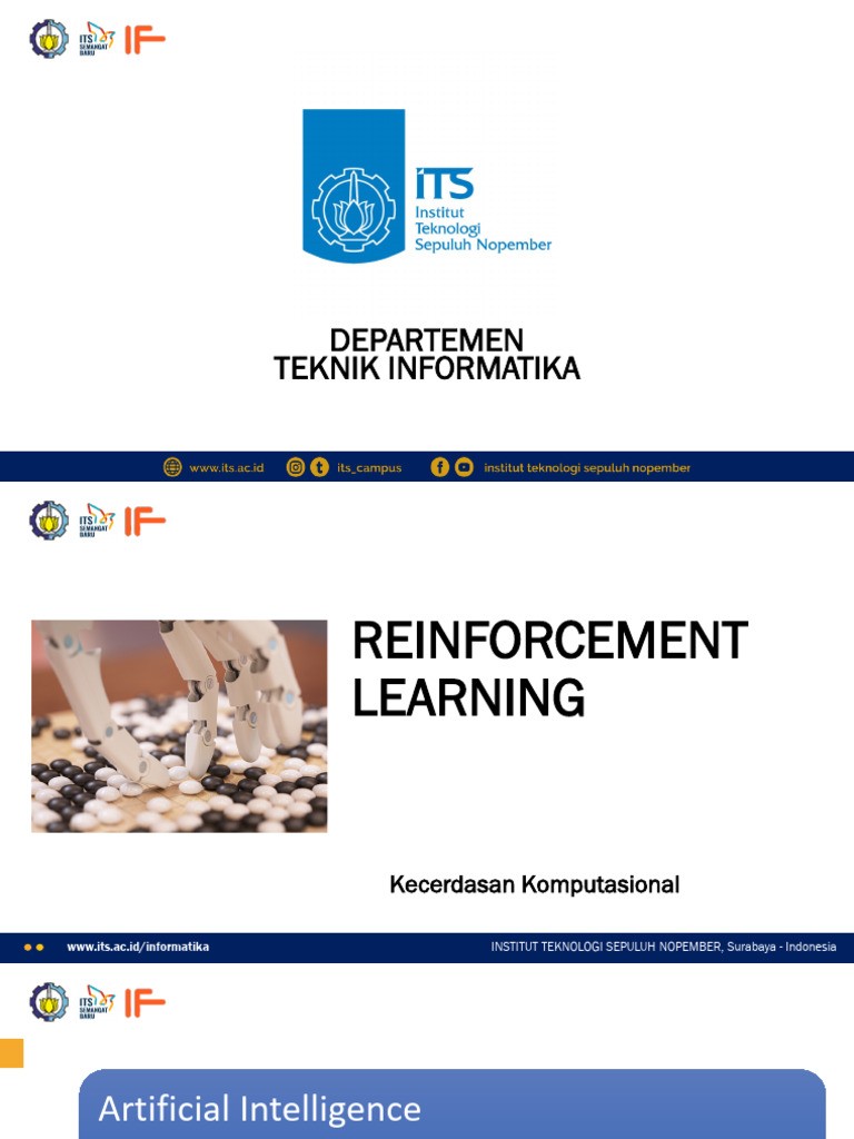 Reinforcement Learning | PDF | Metode & Bahan Ajar