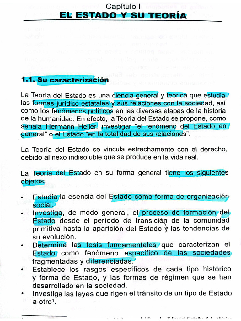 Teoría Del Estado | PDF