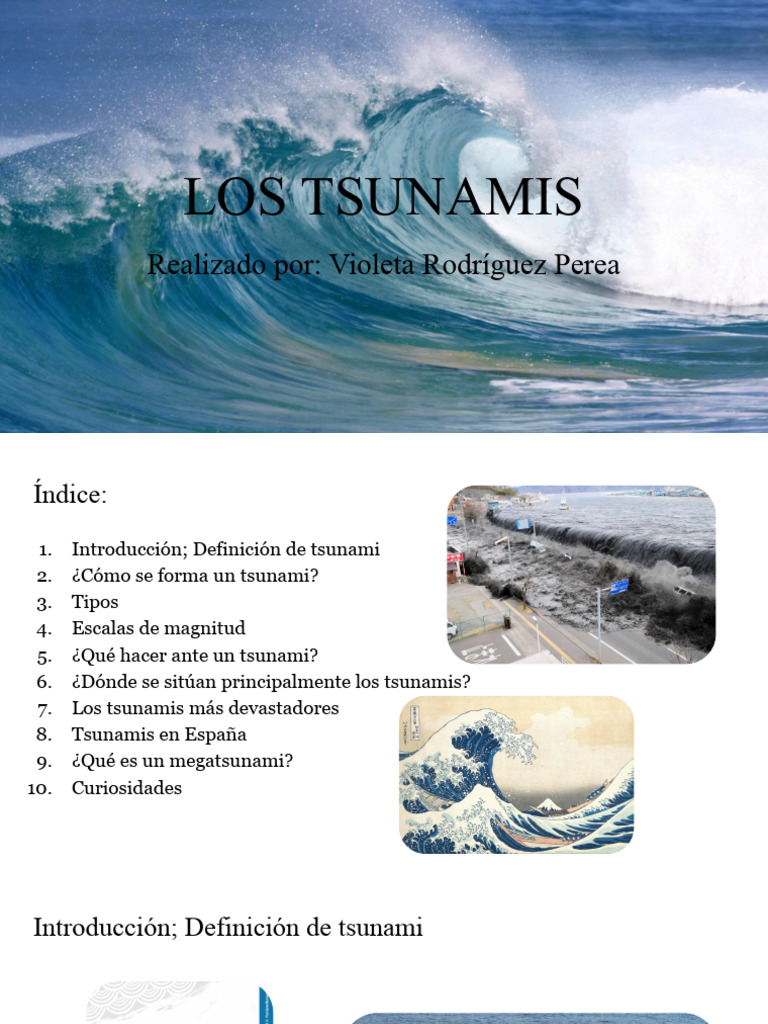 Los Tsunamis | PDF