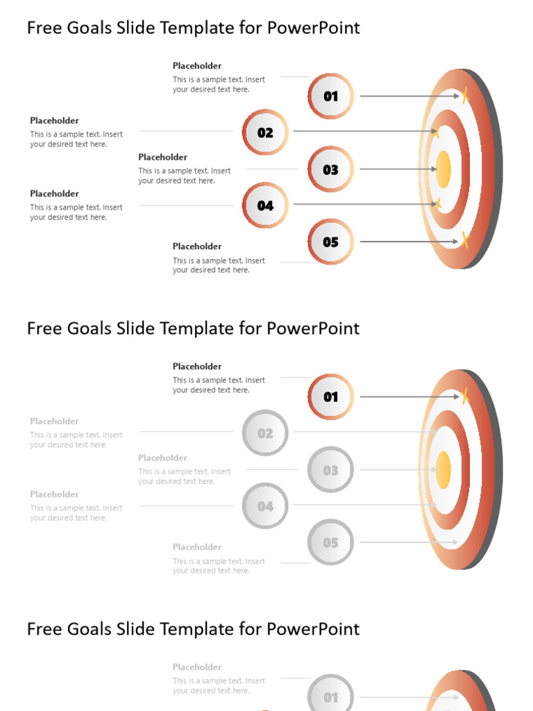 Goals Slide Template 16x9 1 | PDF | Office Suites For Windows | Office ...