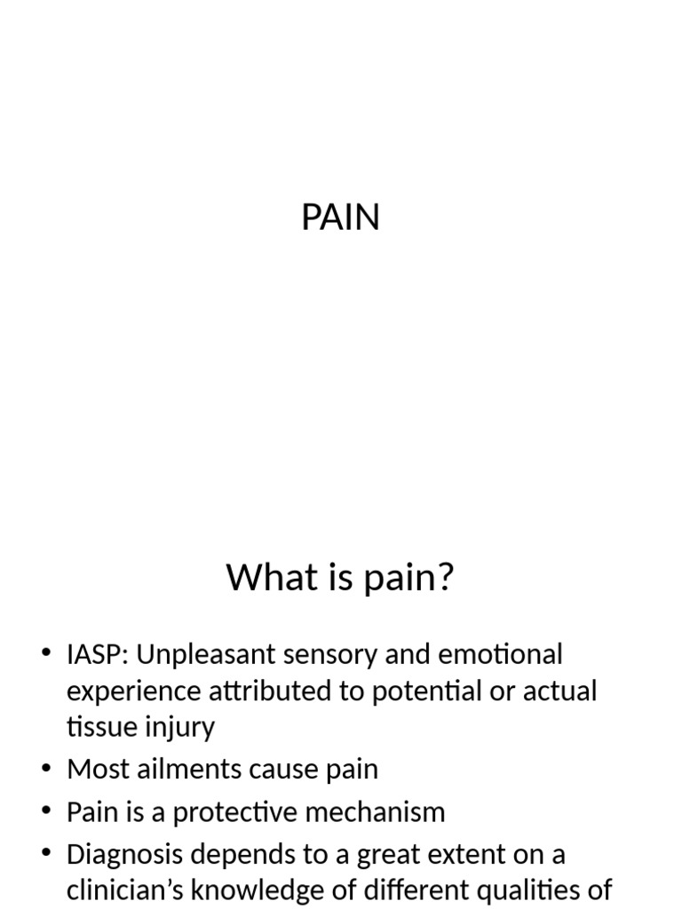 3_PAIN physiology | PDF | Pain | Stimulus (Physiology)