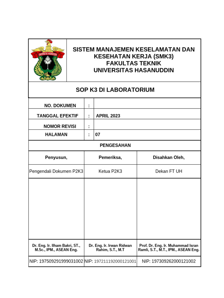 8_SOP_K3_DI_LABORATORIUM | PDF