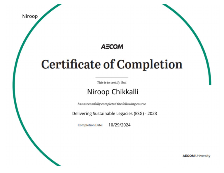 Certificate AMA | PDF