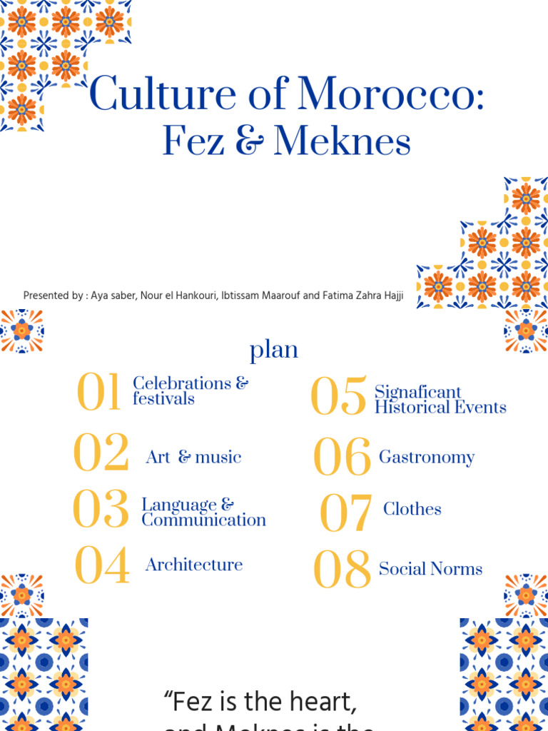 Fez Meknes | PDF | Morocco