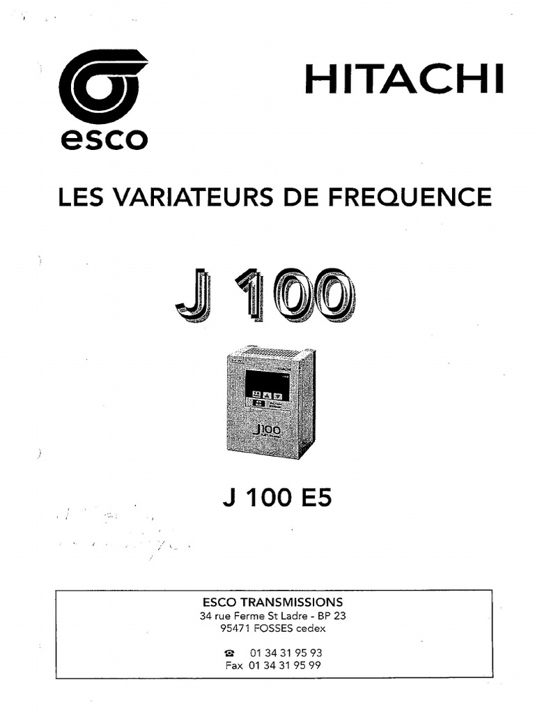 J100 Mode Emploi | PDF