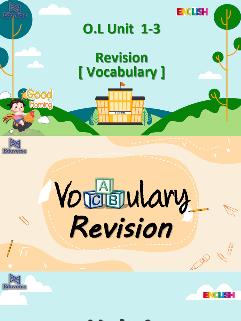 Week 8 - OL Revision | PDF