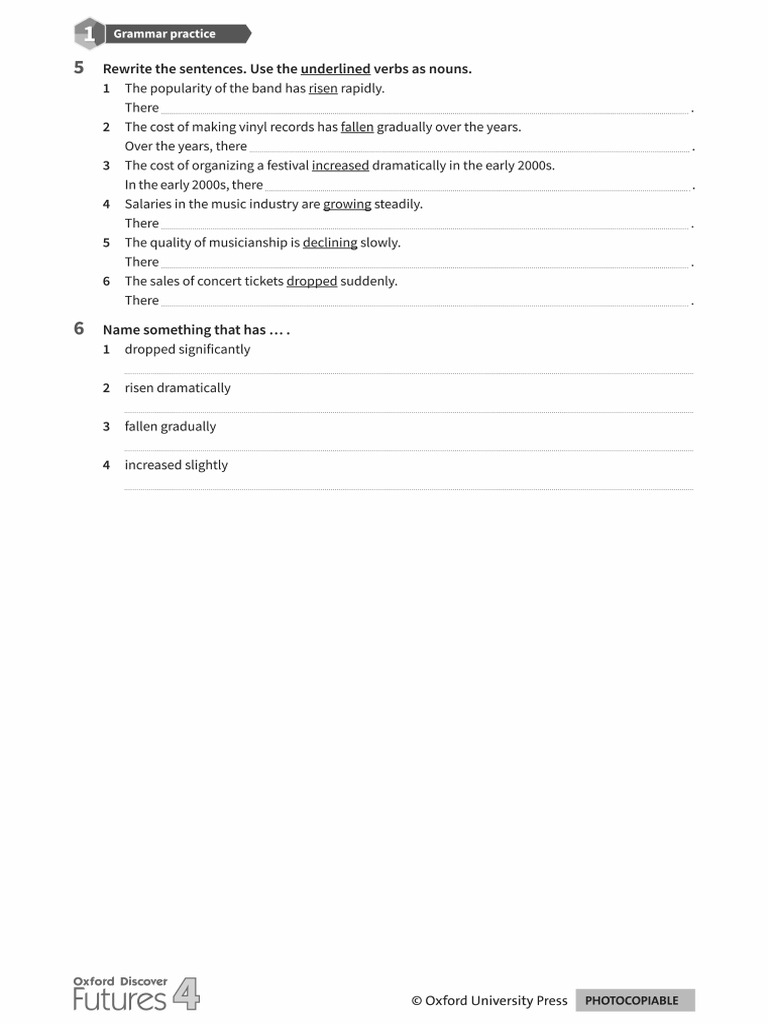 Grammar Practice 1 | PDF