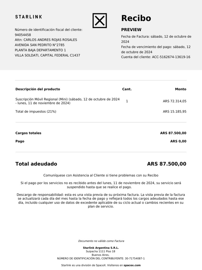 INV-PREVIEW-ACC-5162674-13619-16 | PDF | Factura