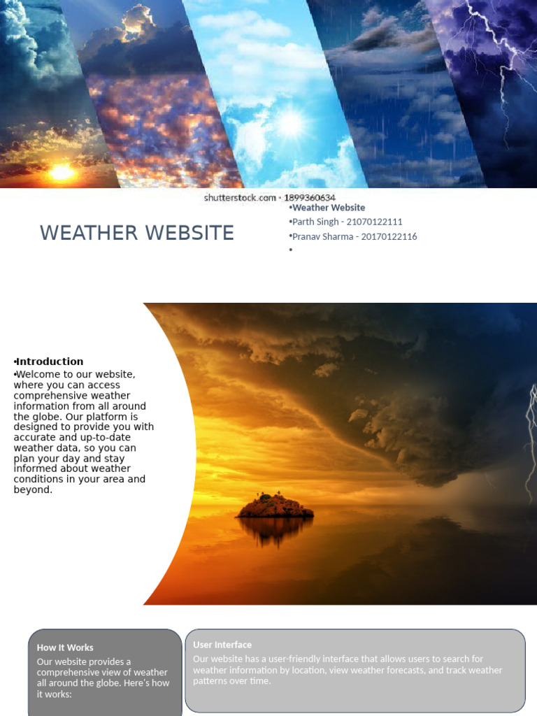 PBL presentation | PDF | Weather | Weather Forecasting