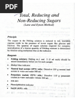 Estimation of Total Reducing Sugar in The Given Sample | PDF