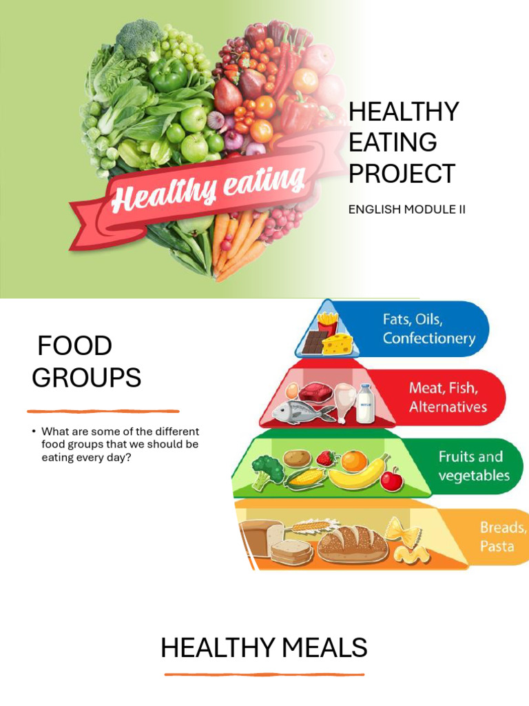 Healthy Eating Project | PDF