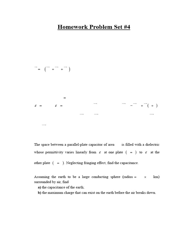 Howework 4 | PDF | Science & Mathematics