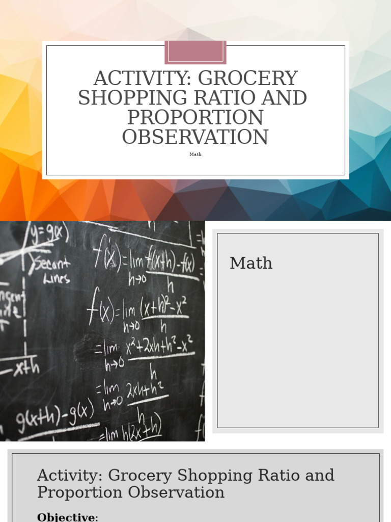 Math Ratio and Proportions Cano and Villacote Final | PDF | Ratio ...