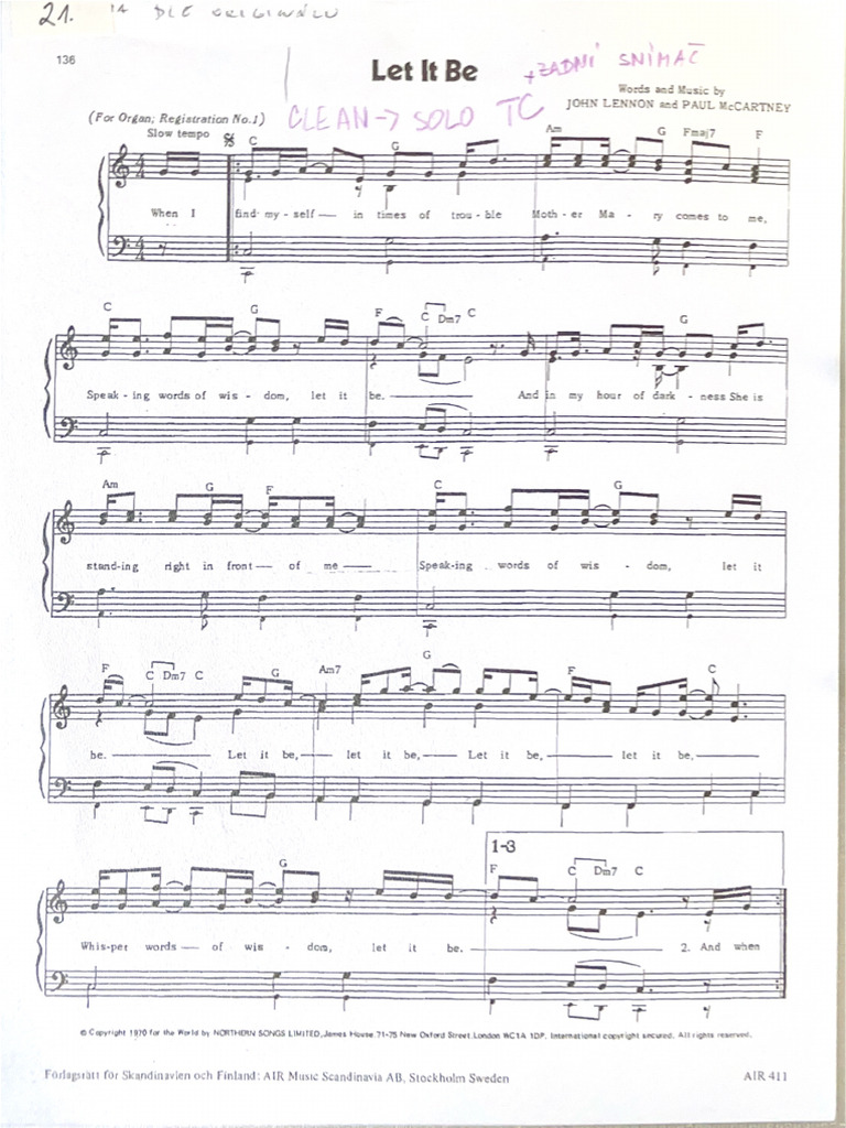 21 Let It Be | PDF