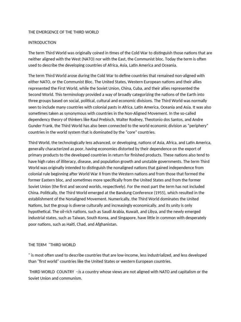 Sen Magaji Bwaseh Mutor Soc 405 | PDF | Third World | Modernization Theory