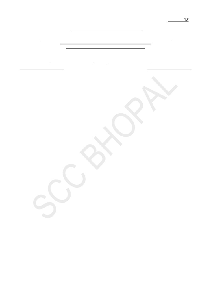 Call Up Letter SCC Bhopal For SSC (Tech) 64 Apr 2025 Course | PDF ...