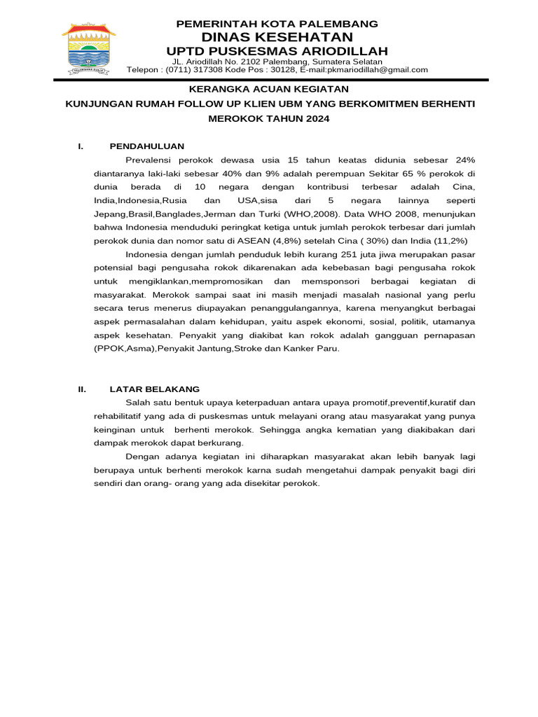 KAK Follow Up Klien Ubm | PDF
