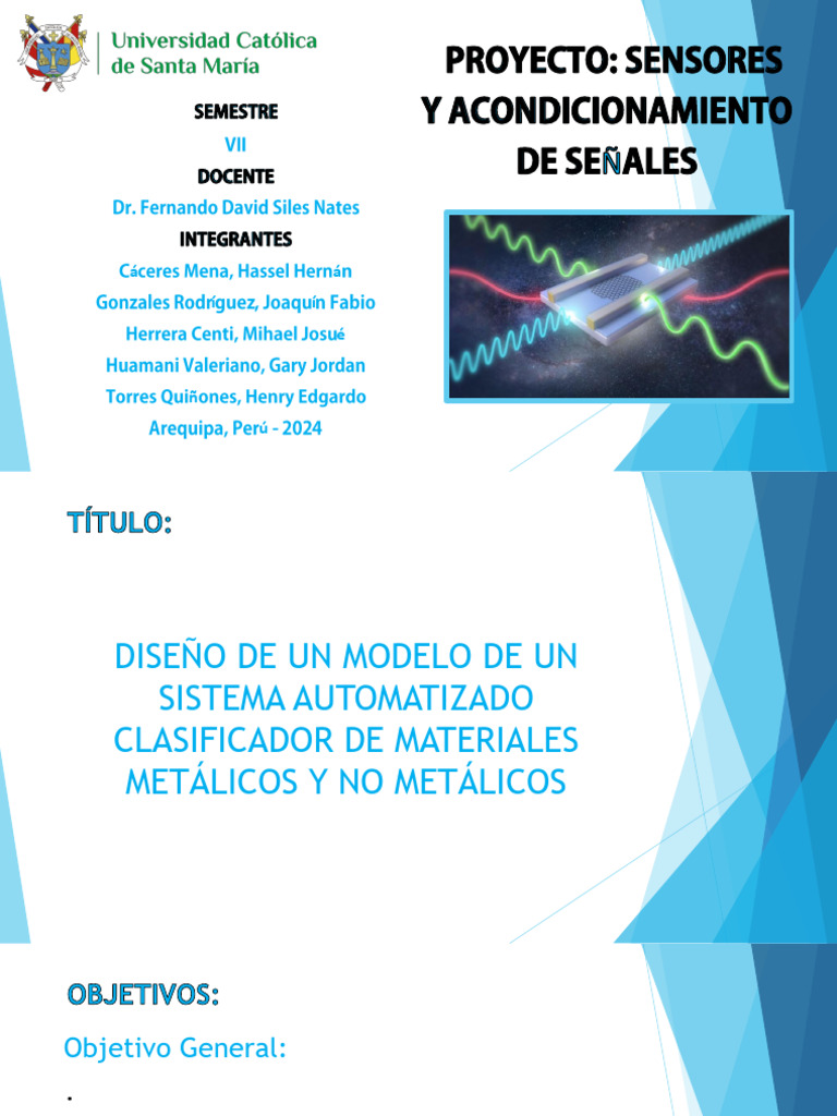 Laboratorio N°8-GP N°1-SENS. Y ACOND. DE SEÑ.-Informe Final | PDF | Sensor | Arduino