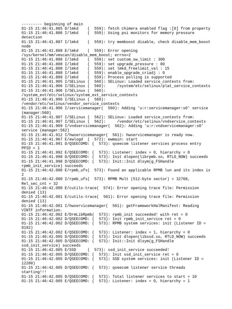 Logcat Home Fota Update Log | PDF | Software | Computer Architecture