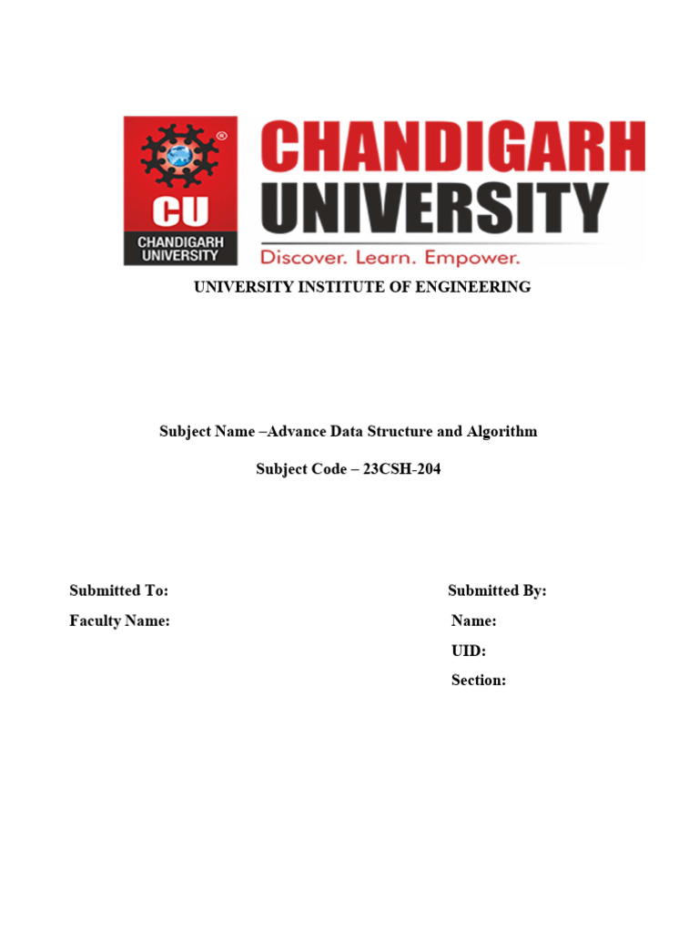 ADSA Front Page Only | PDF